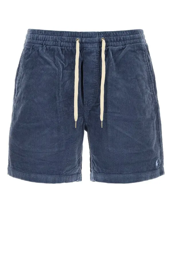Polo Ralph Lauren Corduroy Bermuda Shorts With Embroidered Logo