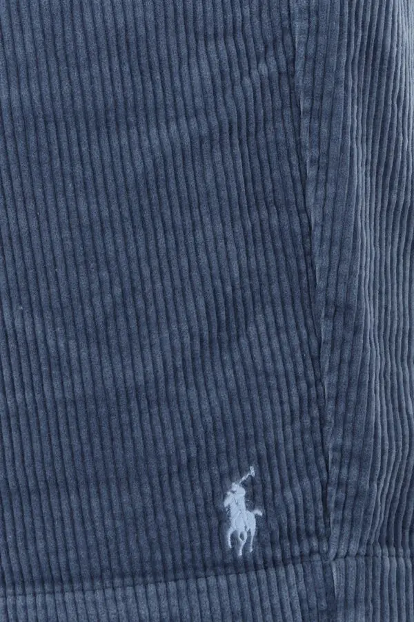 Polo Ralph Lauren Corduroy Bermuda Shorts With Embroidered Logo