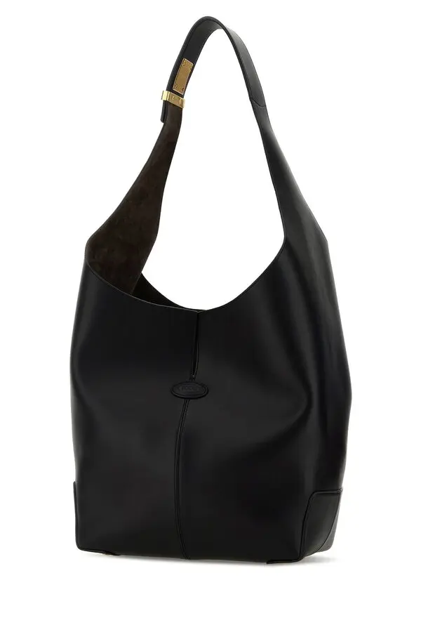 TOD'S Leather Di Bag Folio Bucket Bag