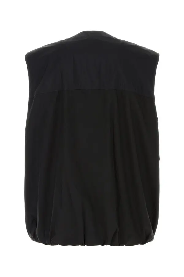 TATRAS Cotton Blend Vest With Zip Closure