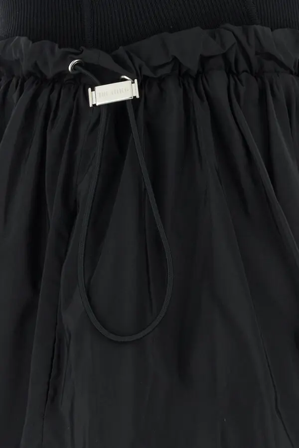 Attico Jersey And Taffeta Dress