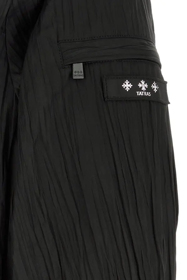 TATRAS Cotton Pleated Jacket - Black