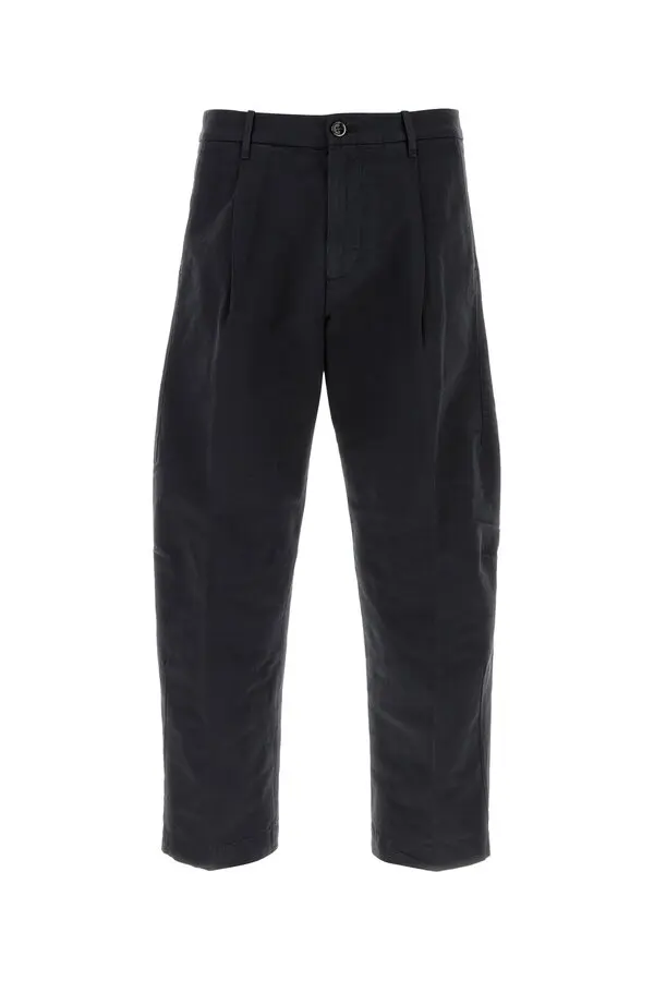 NINE:INTHE:MORNING Giulio Cotton Pants - Blue