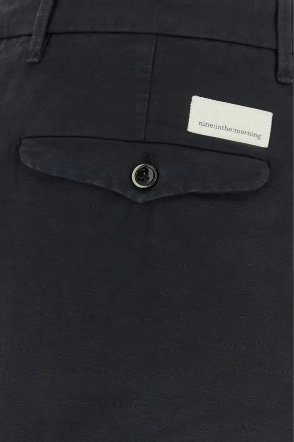 NINE:INTHE:MORNING Giulio Cotton Pants - Blue