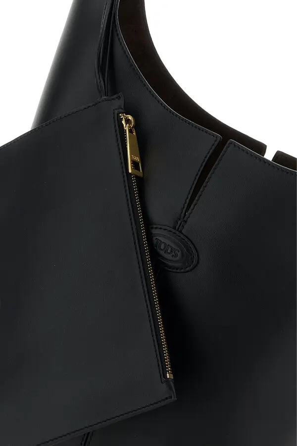 TOD'S Calf Leather Bucket Bag