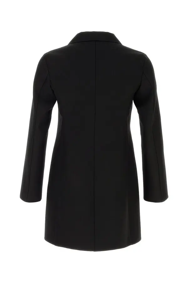 JIL SANDER Wool Blend Coat With Lapels