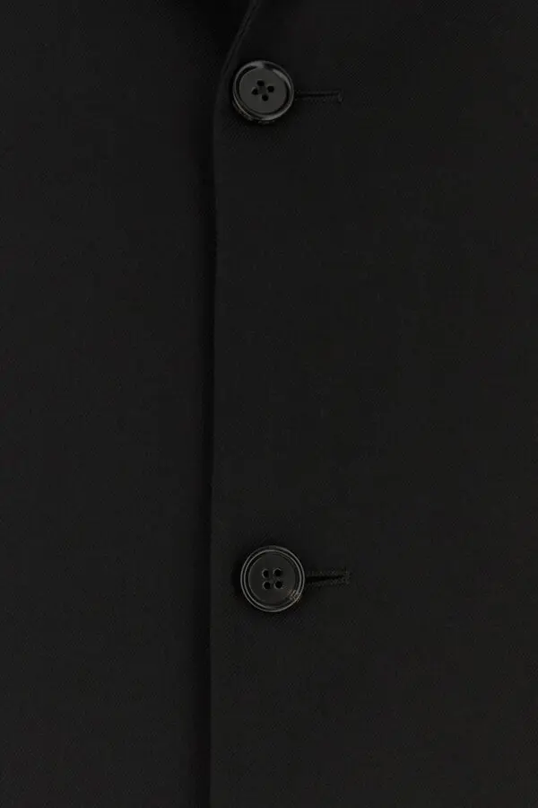 JIL SANDER Wool Blend Coat With Lapels