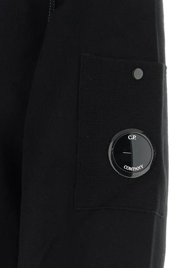 C.P. COMPANY Cotton Sweater - Black