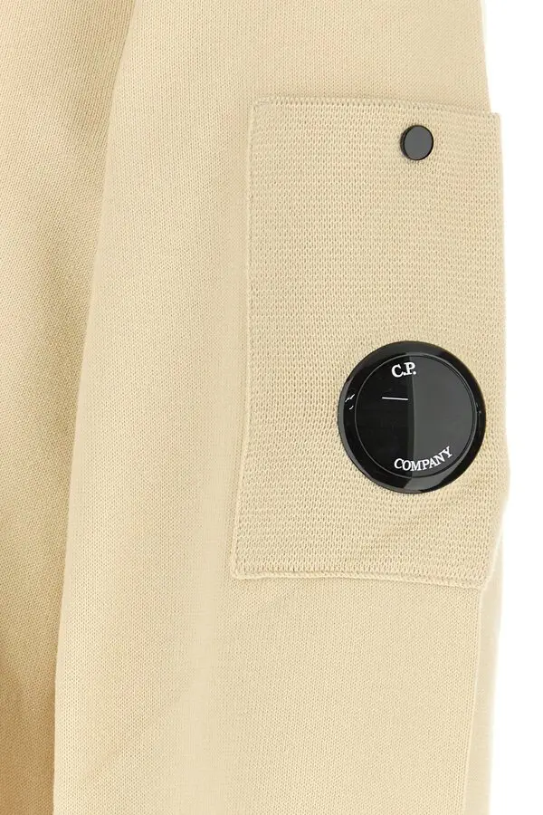 C.P. COMPANY Sand Cotton Sweater