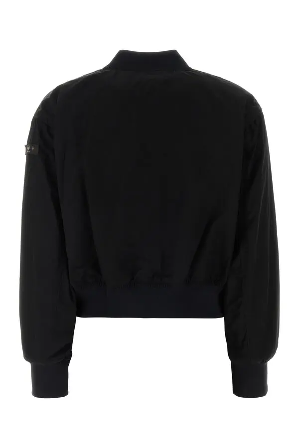 TATRAS Nylon Bomber Jacket - Black
