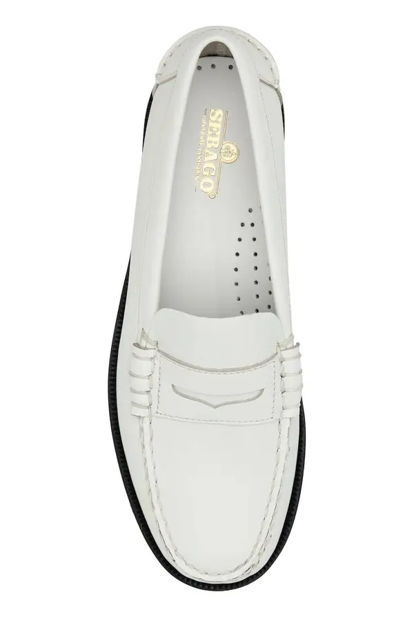 SEBAGO Classic Dan Leather Loafers - White