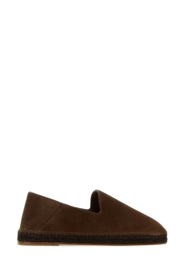 CastaÑer Suede Peter Espadrilles - Brown