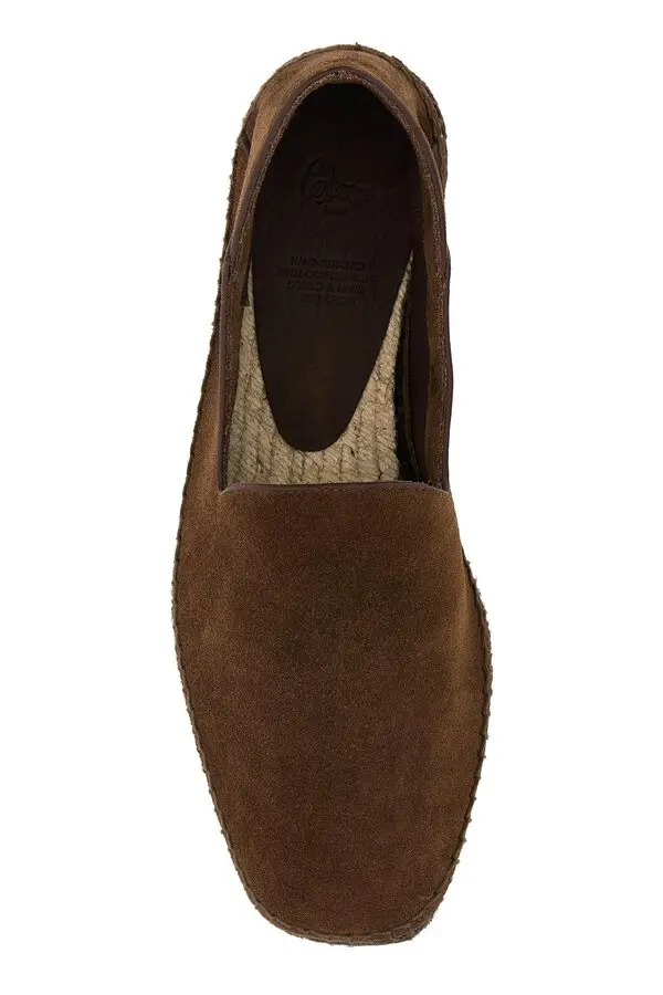 CastaÑer Suede Peter Espadrilles - Brown