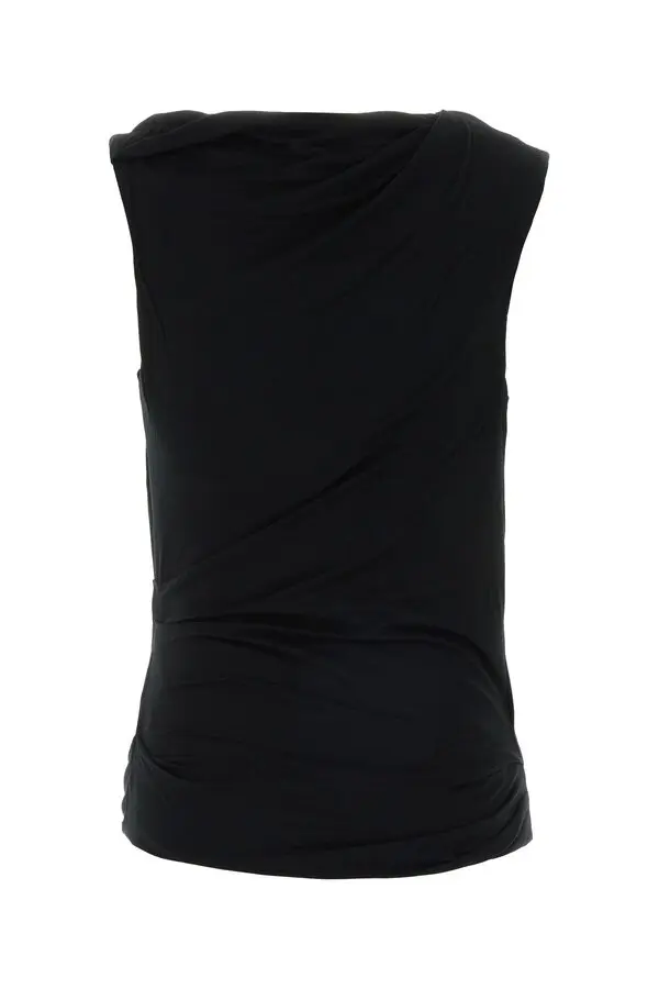 ENTIRE STUDIOS Draped Stretch Jersey Top