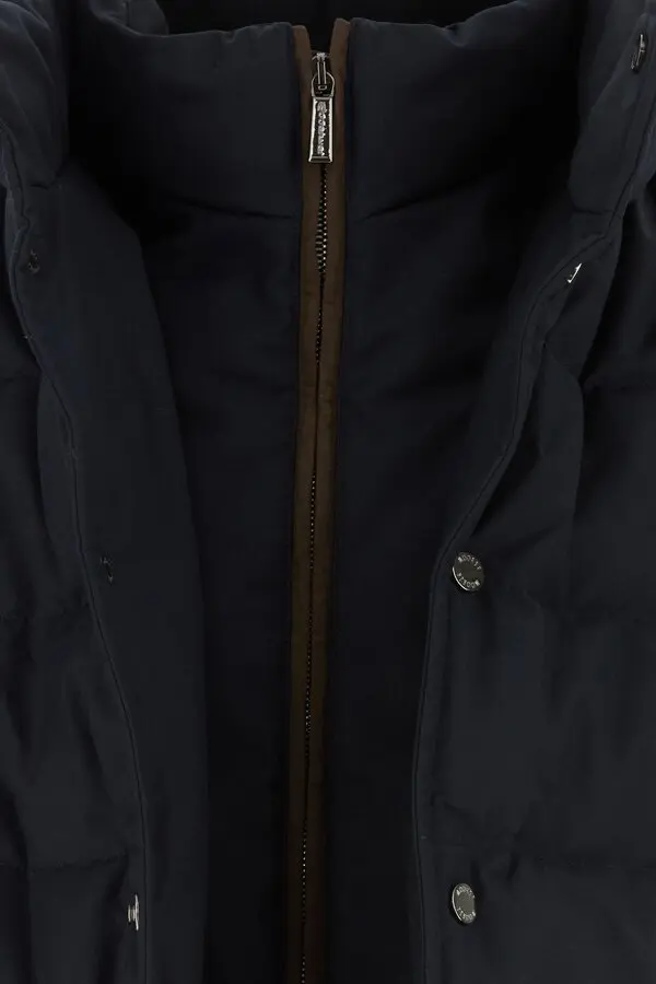 MOORER Midnight Polyester Blend Ilvo Down Jacket