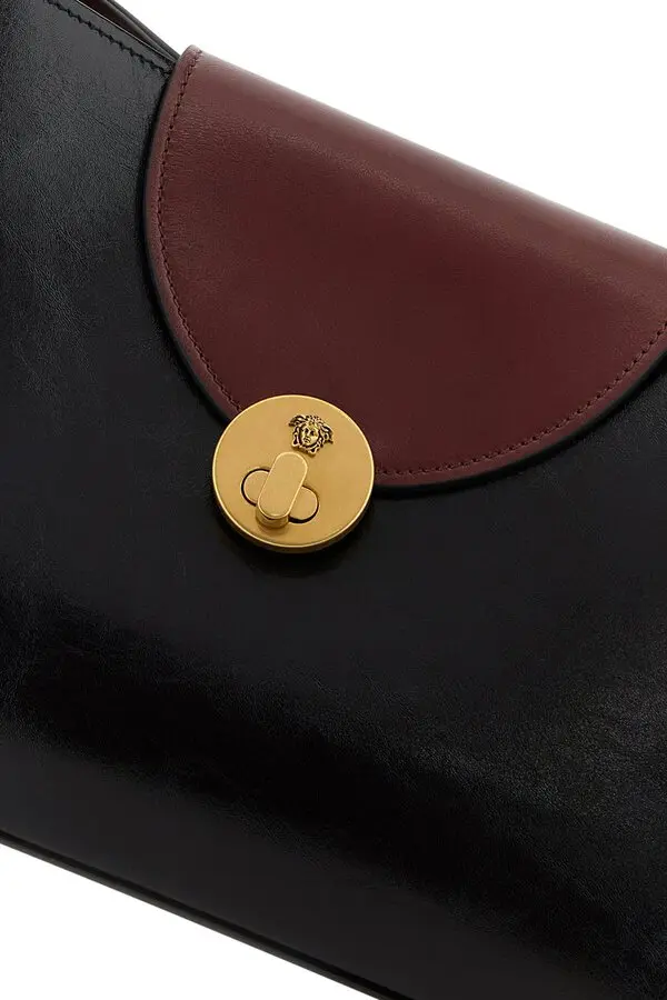 Versace Leather Shoulder Bag