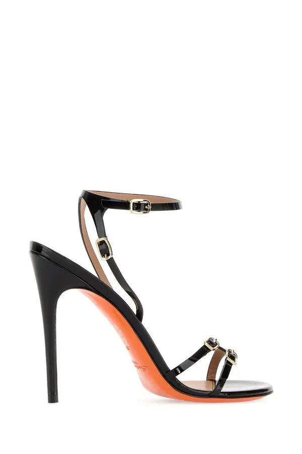 Santoni Patent Leather Virna Sandals