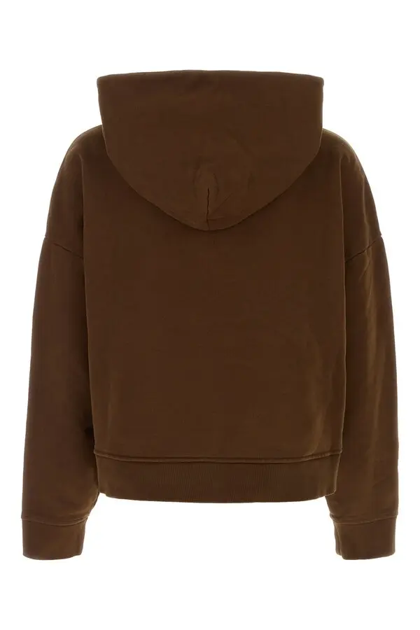 ENTIRE STUDIOS Oversized Cotton Sweatshirt - Brown