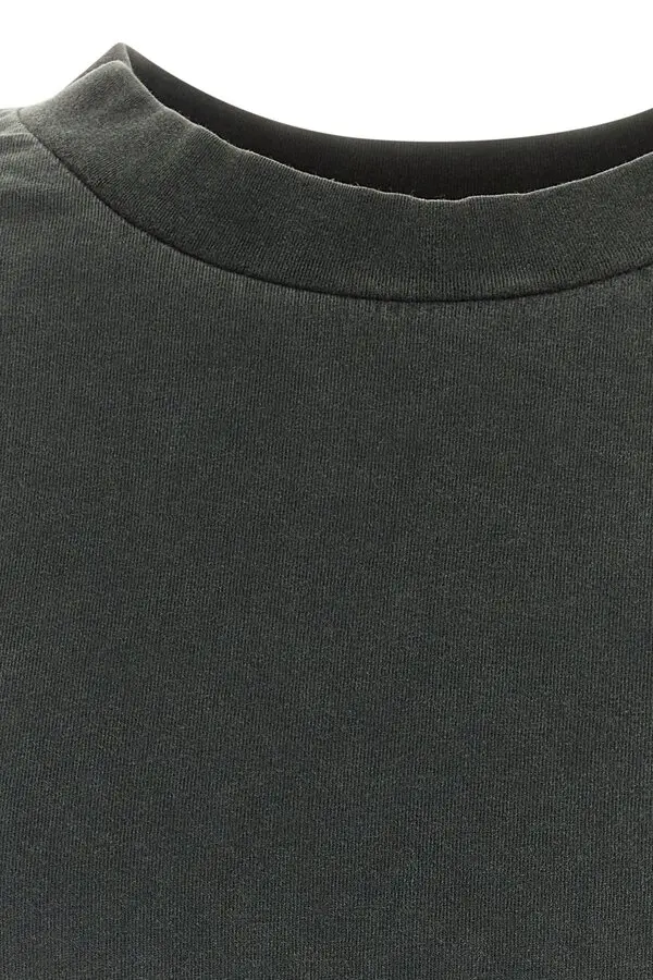 ENTIRE STUDIOS Slate Cotton T-shirt - Black