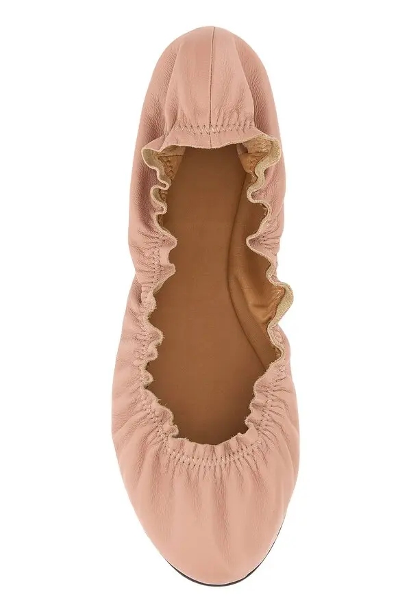 ODISSI Nappa Leather Siena Ballerinas - Pink