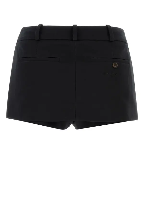 Alexander Wang Cotton Pant-skirt With Embroidered Logo