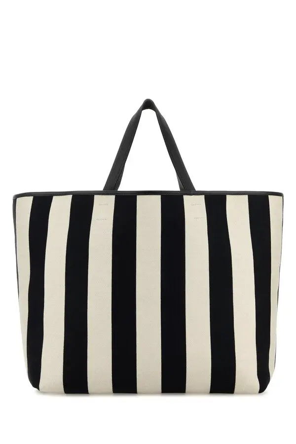 Ami Embroidered Canvas Shopping Bag