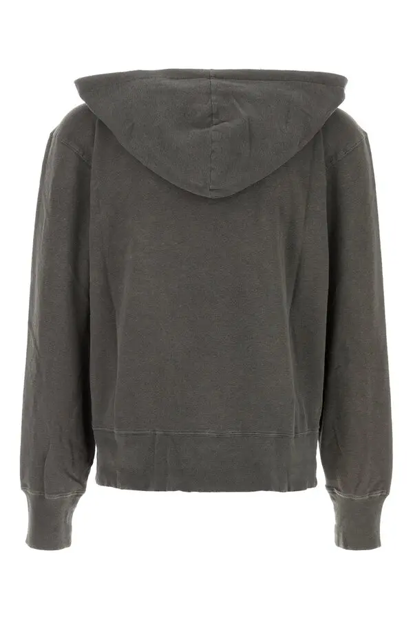 Our Legacy Graphite Cotton Blend Sweatshirt