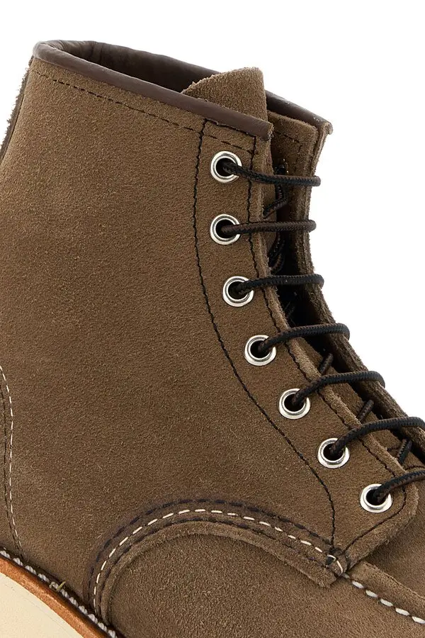Red Wing Suede Ankle Boots