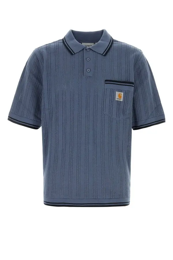 Carhartt Work In Progress Air Force Cotton S/s Ramsey Polo