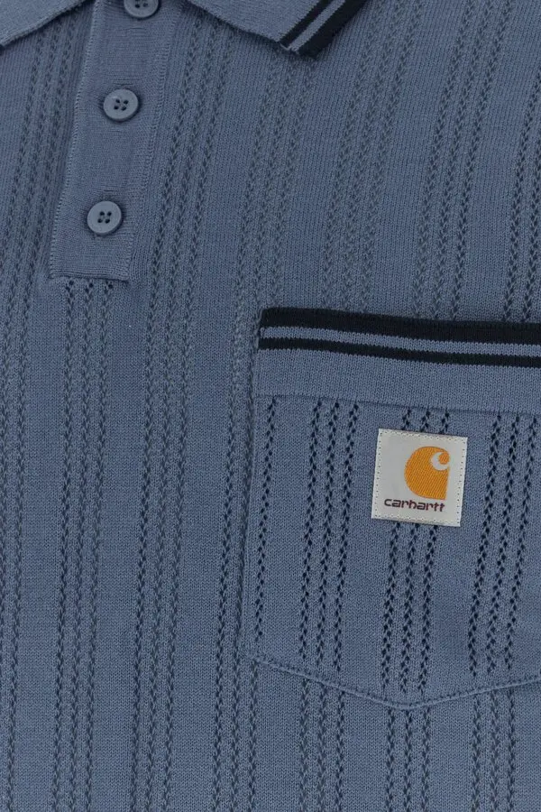 Carhartt Work In Progress Air Force Cotton S/s Ramsey Polo