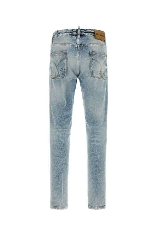Dsquared2 Pure Cotton Denim Jeans