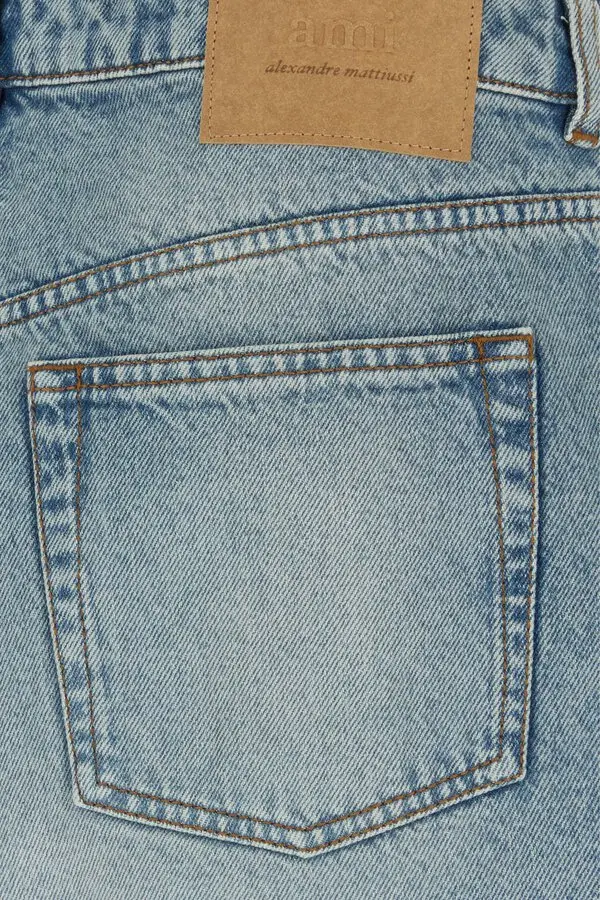 Ami Denim Bermuda Shorts