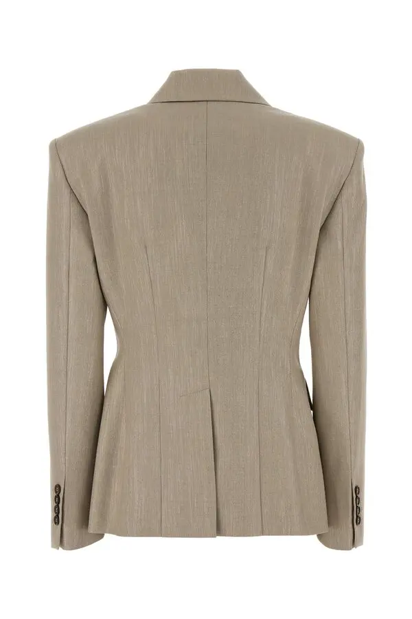 Brunello Cucinelli Cappuccino Twill Blazer - Light Brown