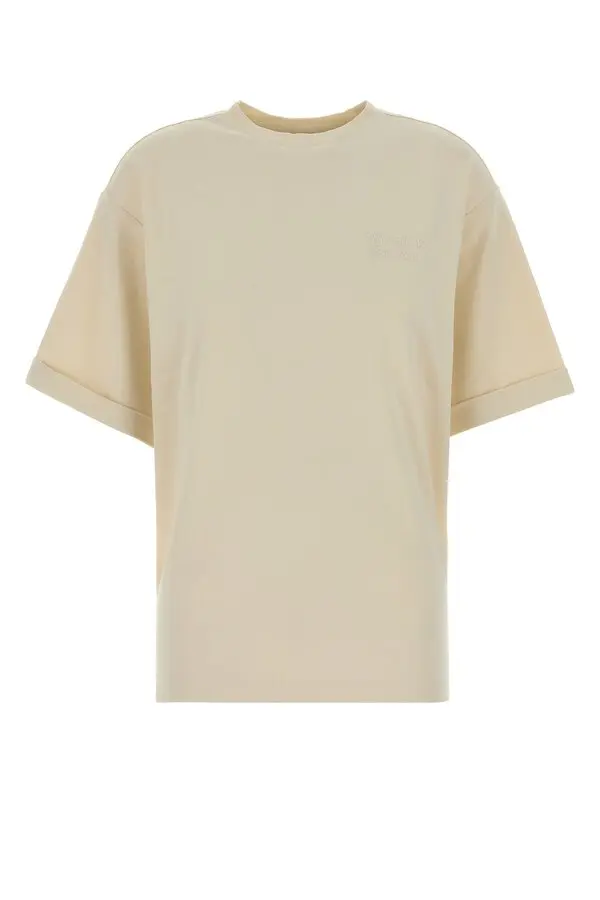 Woolrich Oversize Cotton T-shirt With Embroidered Logo