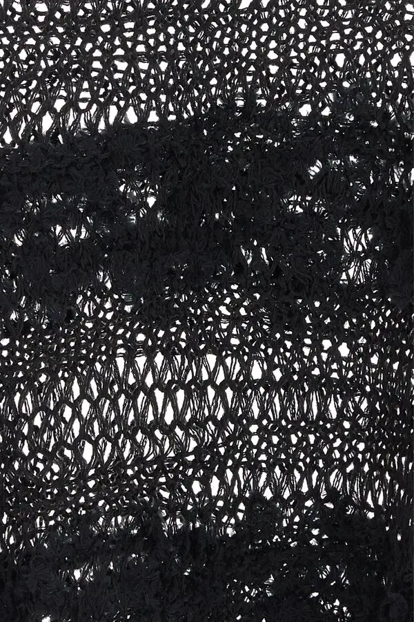 Yohji Yamamoto Crochet Sweater