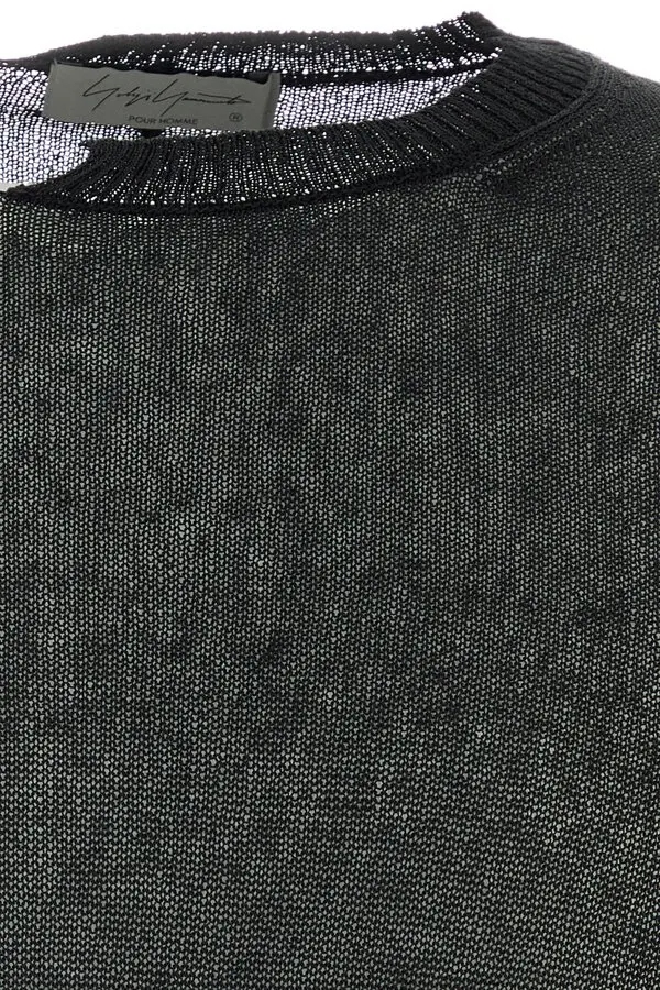 Yohji Yamamoto Distressed Sweater