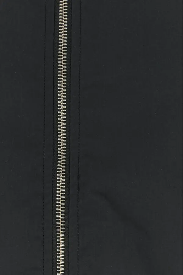 Gimaguas Cotton Jacket With Zip Closure - Black