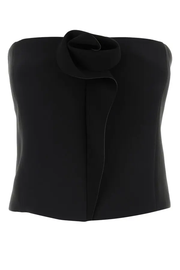 Giorgio Armani Embellished Silk Bodice