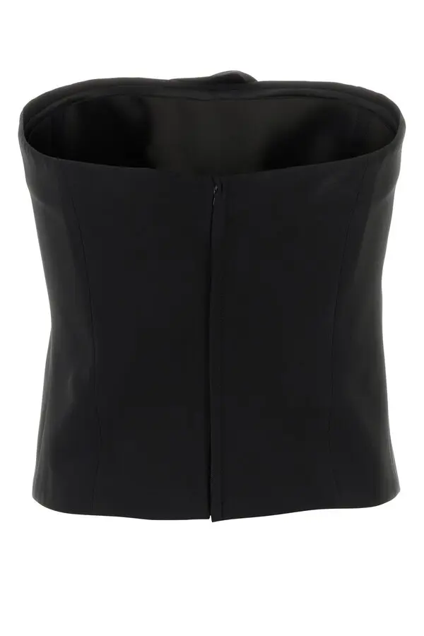 Giorgio Armani Embellished Silk Bodice
