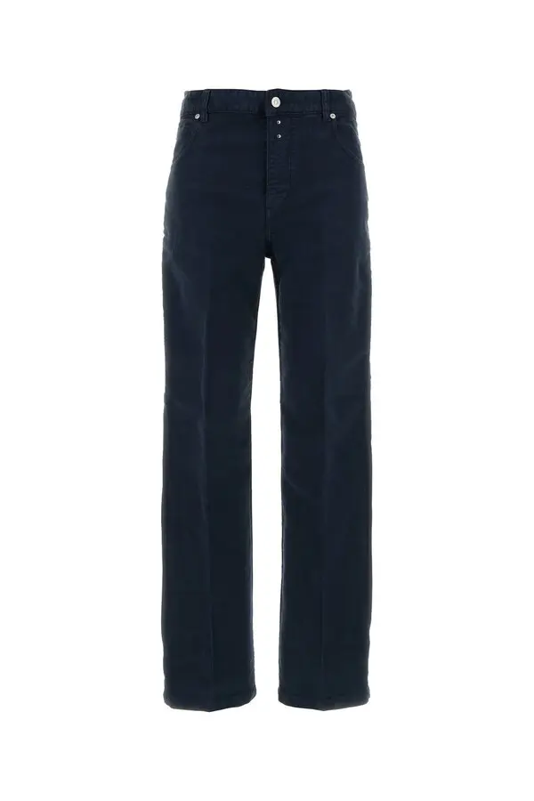 Victoria Beckham Dark Cotton Julia Pant