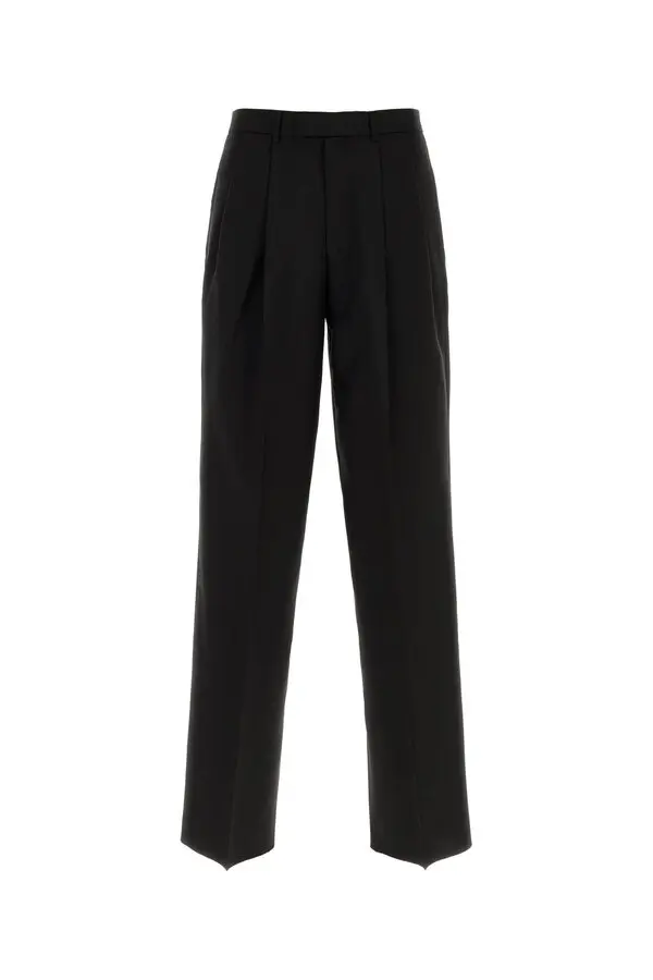 Givenchy Wool Blend Tailored Trousers - Black