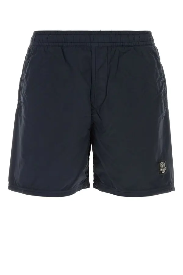 Stone Island Nylon Swimming Shorts - Blue