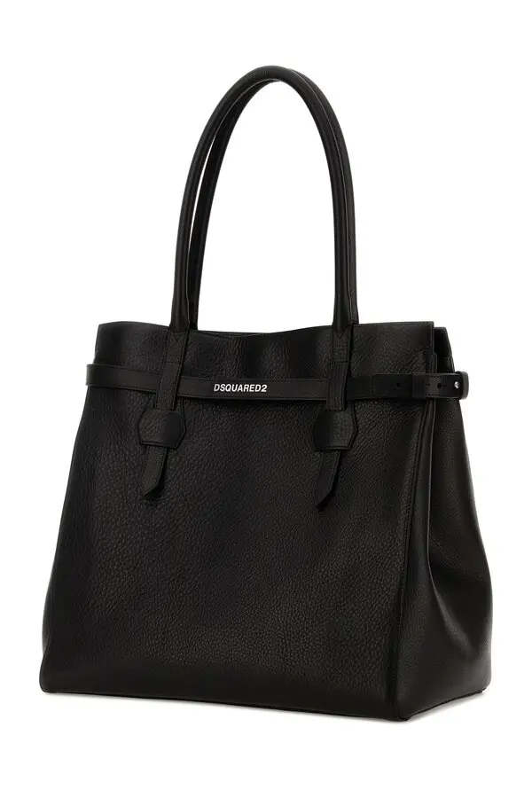 Dsquared2 Leather Twin Shopping Bag