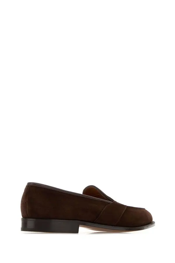 EDWARD GREEN Suede Montpellier Loafers