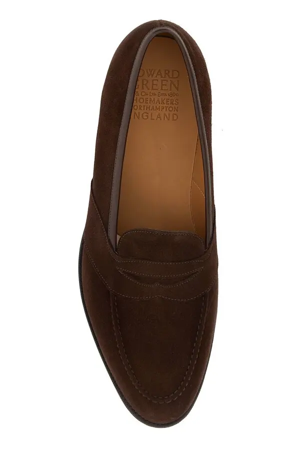 EDWARD GREEN Suede Montpellier Loafers