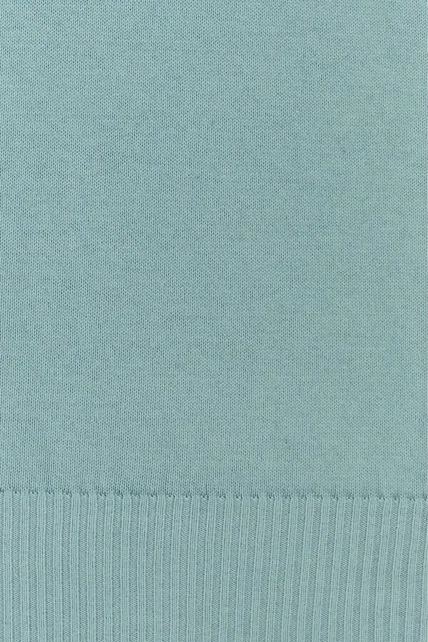 Fedeli Light Cotton Sweater - Blue