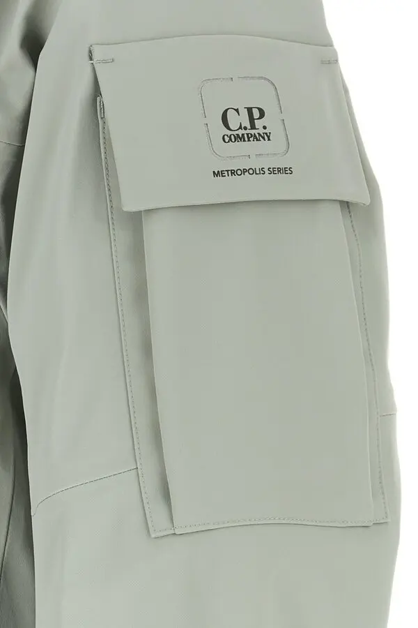 C.P. COMPANY Ice Stretch Nylon Hooded Jacket - White