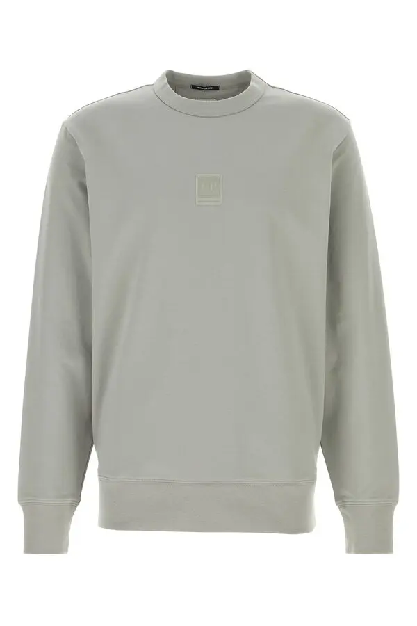 C.P. COMPANY Stretch Cotton Sweatshirt - Grey
