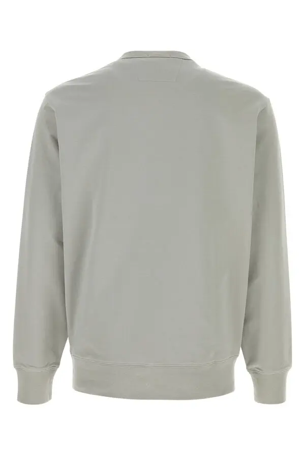 C.P. COMPANY Stretch Cotton Sweatshirt - Grey