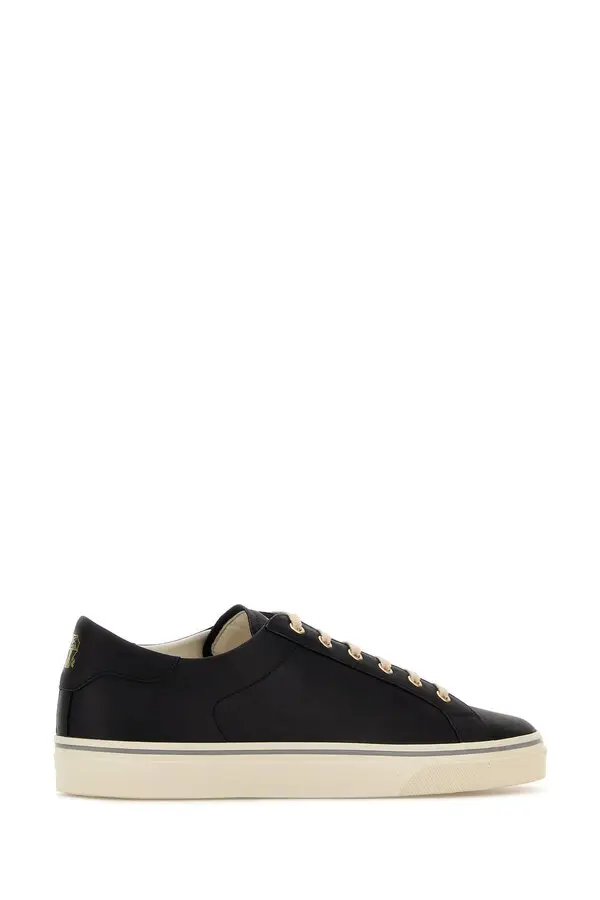 Brunello Cucinelli Leather Sneakers - Black